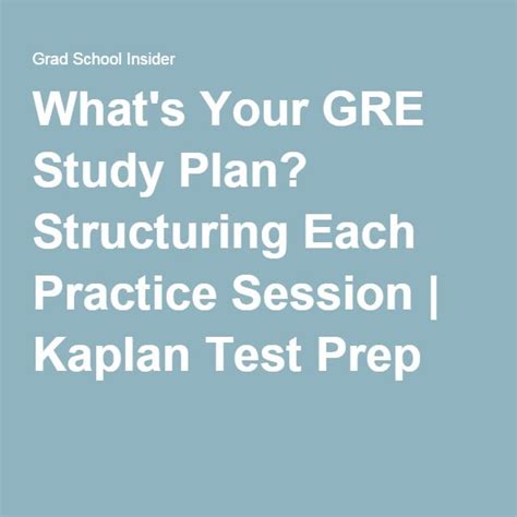 Gre Study Plan Sunnystorm