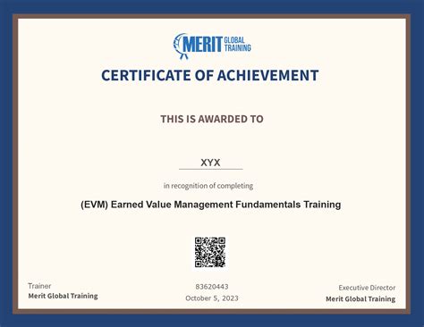 Evm Earned Value Management Fundamentals Training Merit Global Training