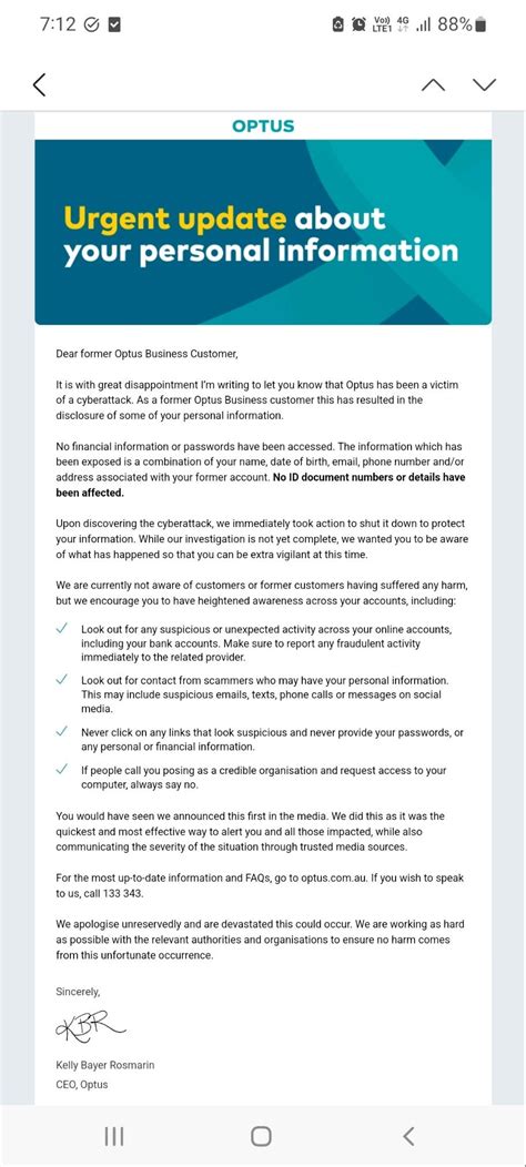 Jack Richards On Linkedin Optushack Datasecurity Databreach Cybersecurity