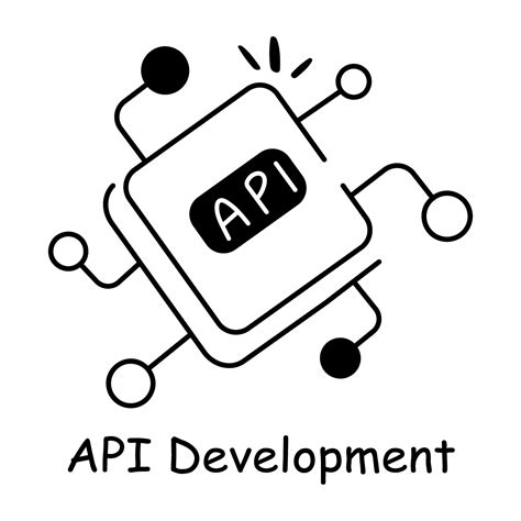 Trendy Api Development 46420909 Vector Art At Vecteezy
