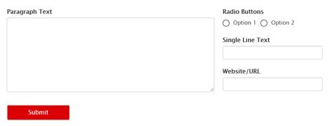 Create Wordpress Forms With A Custom Form Layout Formidable Forms