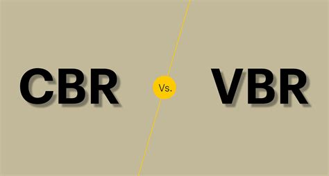 Whats The Difference Between Cbr And Vbr Encoding