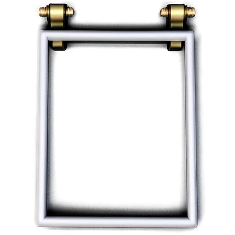 Download White Rectangle Thin Outline Png 75