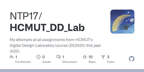 github ntp17 hcmut dd lab my attempts at all assignments from hcmut s digital design
