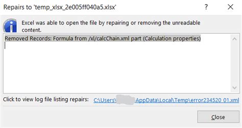 Overwriting Existing Formula Causes Error When Opening File In Excel · Issue 437 · Janmarvin
