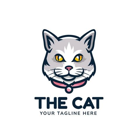 Premium Vector Cat Logo Design Template