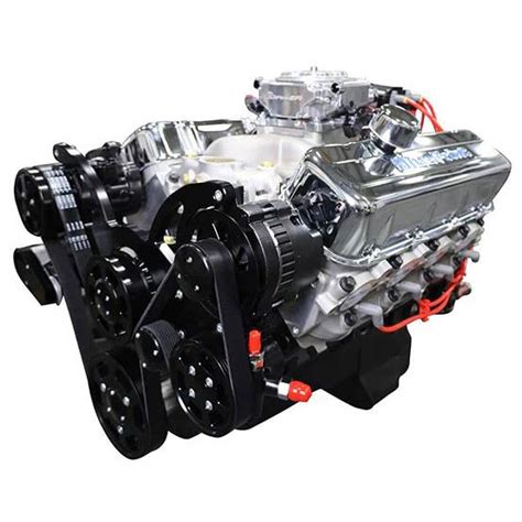 Bpe 454 Cid 460 Hp Bbc Dressed Crate Engine Wblack Drive Kt