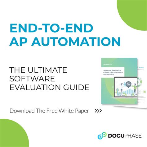 Docuphase On Linkedin End To End Ap Automation Software Evaluation Guide