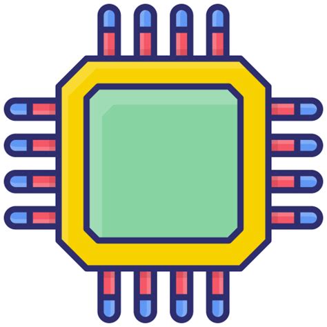 Microcontroller Generic Color Lineal Color Icon