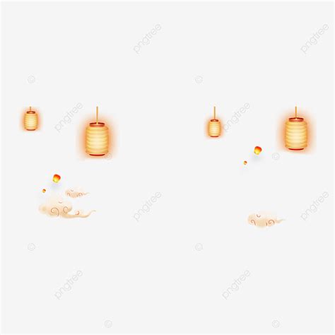 장식 길조 구름 일러스트 제등 시앙 랜턴 시앙 장식 Png 일러스트 및 Psd 이미지 무료 다운로드 Pngtree