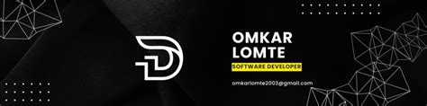Omkar Lomte Aspiring Backend Developer Java React Next Nodejs Ai And Data Science