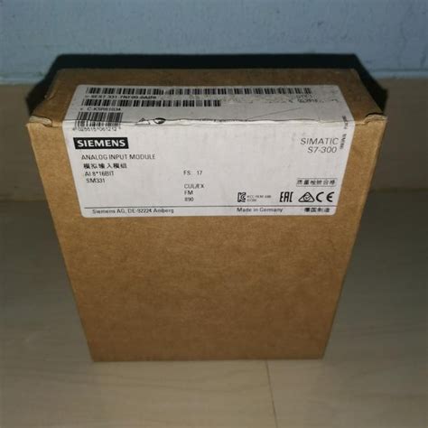 Jual 6es7331 7nf00 0ab0 Analog Input Module Plc Siemens Shopee Indonesia