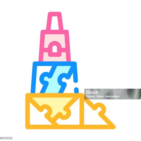 3d 생성자 및 퍼즐 장난감 색상 아이콘 벡터 일러스트레이션 Planetarium Building에 대한 스톡 벡터 아트 및 기타 이미지 Planetarium