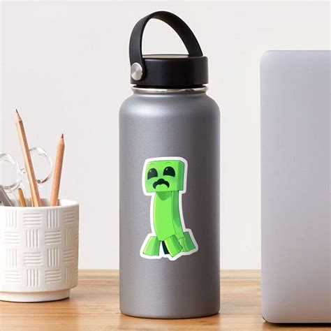 Minecraft Creeper Sticker Sticker By CherryFuse Redbubble