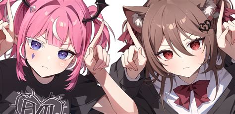 Evil Neuro Sama And Camila Indie Virtual Youtuber Drawn By Azitdown