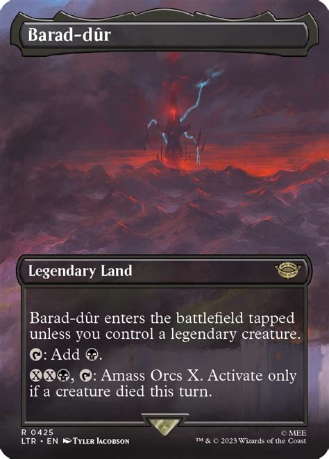 Barad Dur 0425 Borderless Universes Beyond The Lord Of The Rings Tales Of Middle Earth