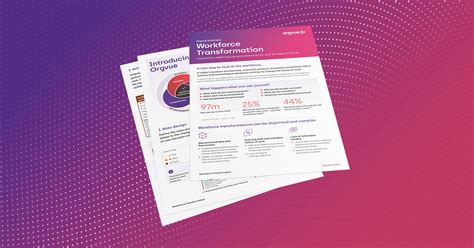 Workforce Transformation Solution Brief Orgvue