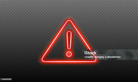 주의 위험 해킹 투명한 배경에 네온 기호입니다 보안 보호 맬웨어 해킹 공격 데이터 유출 개념 시스템 해킹 오류 공격자 경고 신호 컴퓨터 바이러스 랜섬웨어 개념에 대한 스톡