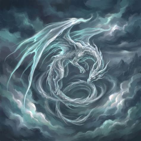 Free Majestic Wind Dragon Image Dragon Wind Storm Download At