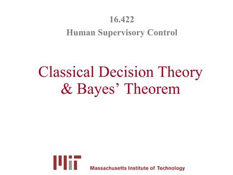 Pdf Classical Decision Theory And Bayes Theorem · Pdf Filedecision