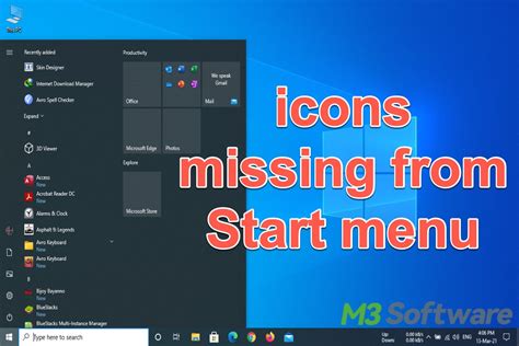 Icons Missing From Start Menu Windows 10 Heres How To Fix