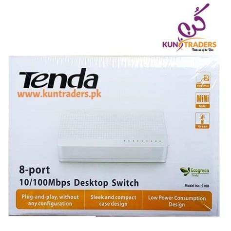 Tenda S108 8 Ports 10 100 Mbps Desktop Ethernet Switch Daraz Pk