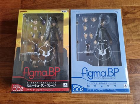 Max Factory Figma Lelouch And Suzaku Code Geass Hobbies And Toys Toys