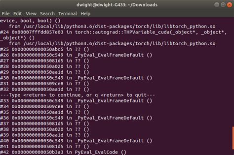 Kernel Dies When Moving Model To Cuda Pytorch Forums