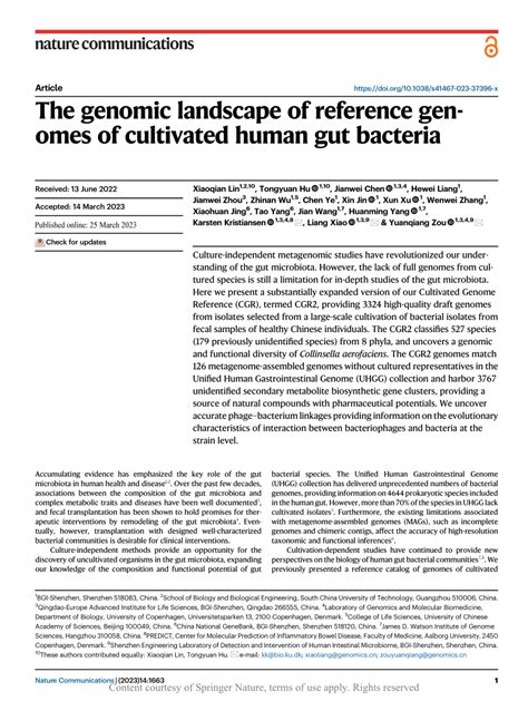 Pdf The Genomic Landscape Of Reference Genomes Of Cultivated Human