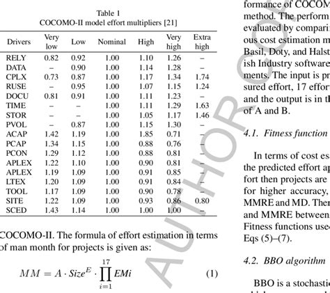 The Process Of Cocomo Ii Model Download Scientific Diagram
