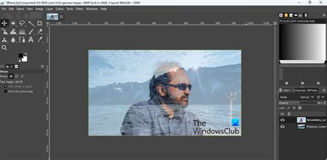 How To Blend Two Images In Gimp