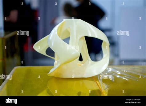 3d Printed Object From Resin Polymerization Parts Created On 3d