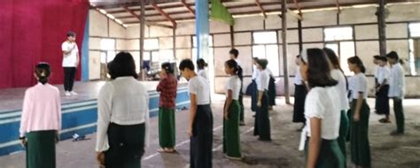 ရမ်းဗြဲမြို့ အ ထ က ပုလုပ်တောင်ကျောင်း၌ မိုးရာသီအားကစားသင်တန်းဖွင့်လှစ် Information And Public