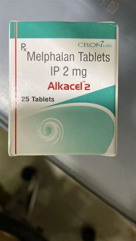 Melphalan Tablets Ip 2 Mg At Rs 250 Box Alphalan Melphalan Tablets In Nagpur Id 27111040433