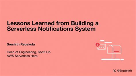 Lessons Learned From Building A Serverless Notifications Systempdf