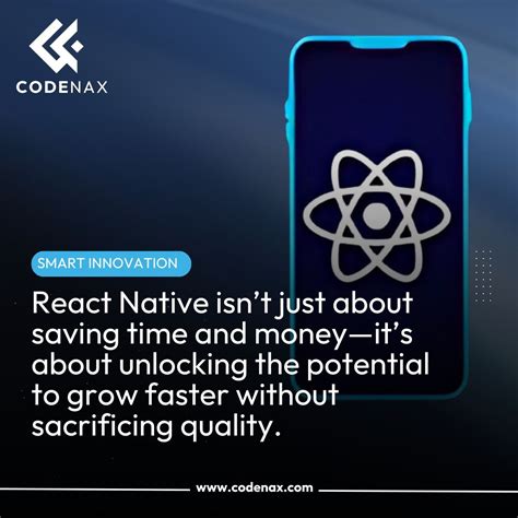 Reactnative Innovation Technology Codenax Mobileapp Website Uk Us Development