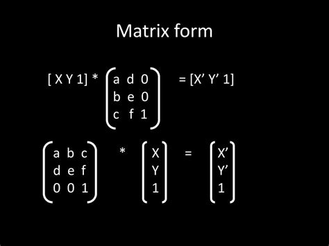 Ppt Geometric Transformations Powerpoint Presentation Free Download