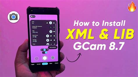 Install Xml Lib On Google Camera Pixel Pro Like Photos Gcam By Bsg Youtube