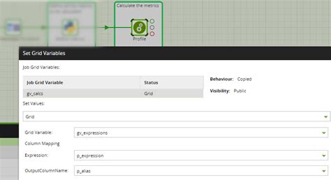 Data Profiling Using Matillion Grid Variables