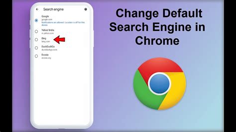 How To Change Default Search Engine In Google Chrome On Android YouTube
