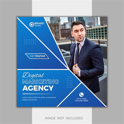 Premium Vector Vector Digital Business Marketing Social Media Post Design