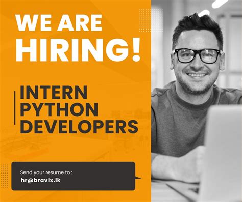 Python Developer Internship Jobseekerlk