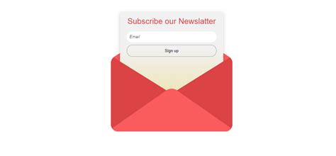 Email Subscribe Button