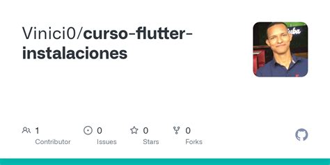 Github Vinici0 Curso Flutter Instalaciones
