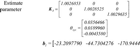 The Error Coefficient Matrix Of The Sensor In The Laboratory Environment Download Scientific