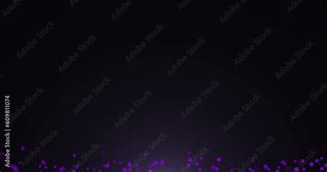 Purple Colors Luxury With Glow Bokeh Background Black Background Use Blending Mode Screen