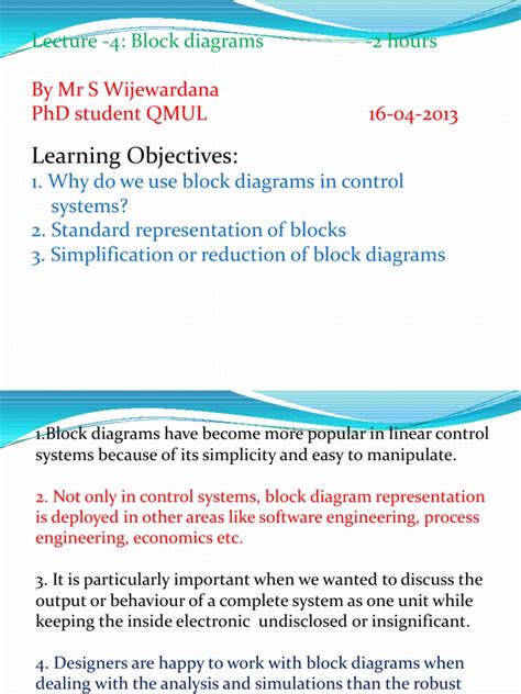 Block Diagrams Control Systems Pdf Detector Radio Feedback