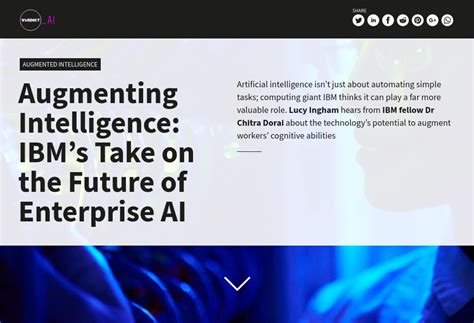 Augmenting Intelligence Ibms Take On The Future Of Enterprise Ai Verdict Ai Issue 3