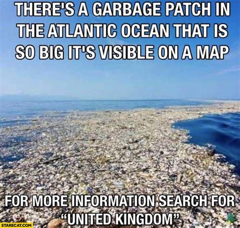 Theres A Garbage Patch In The Atlantic Ocean That Is So Big Its Visible On A Map For More