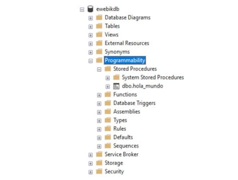 Guía De 【 Stored Procedure En Sql Server 】 Ejemplos